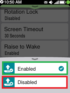What is 'Raise to Wake' and how to Enable/Disable it on the V5000 ...